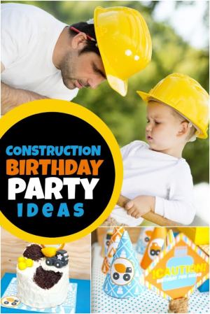 Plan a Construction Themed Party Guests Will Dig