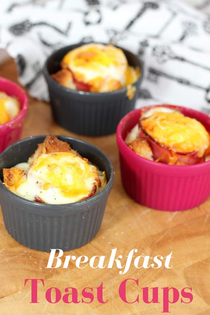 Breakfast Toast Cups Recipe - Mom vs the Boys