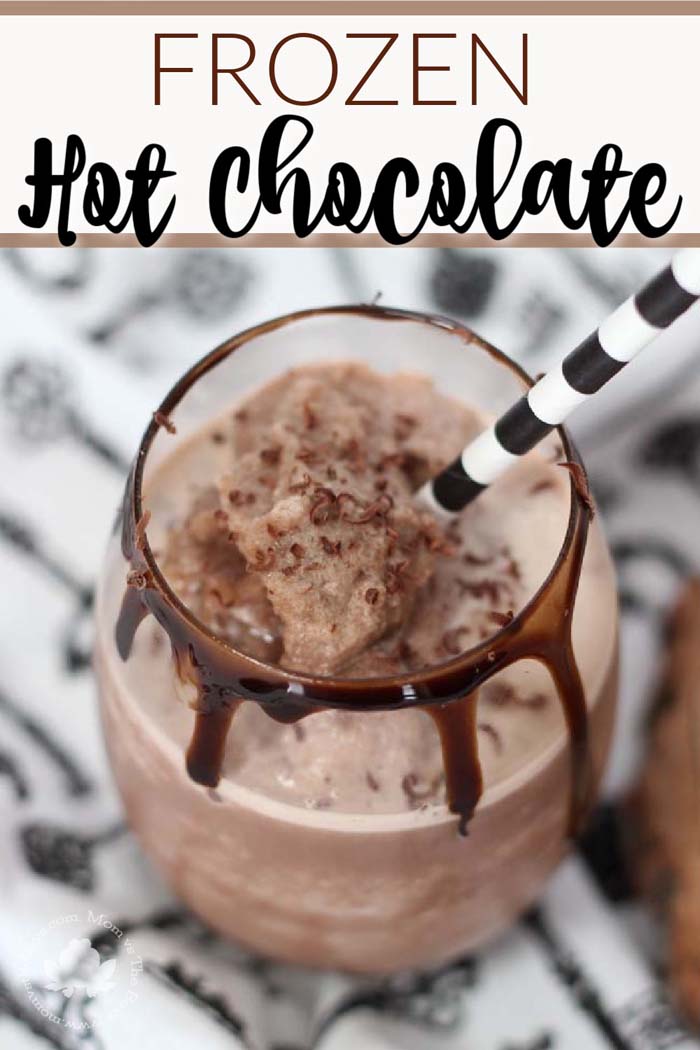 Easy Easy Frozen Hot Chocolate Recipe – Mom vs the Boys